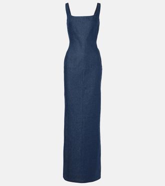 Jacquemus Robe De-Nîmes Spoglio en jean