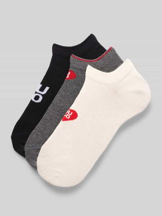 HUGO BOSS F&uuml;sslinge aus Baumwoll-Mix im 3er-Pack