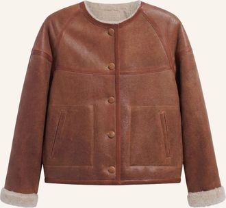 Gerard Darel Jacke Fawn braun