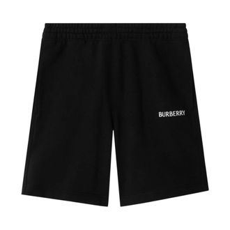Burberry Logo Baumwoll-Track-Shorts - - Shorts - Herren - Schwarzk - XL