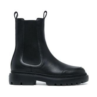 Bally Ginny Flat Calf Grained Boots - - Shoes - Damen - Schwarzk - 36 EU
