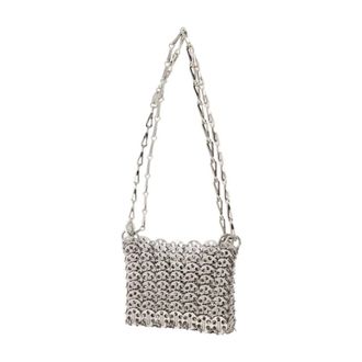 Paco Rabanne Hobo 1969 Nano Shoulder Bag - Silver