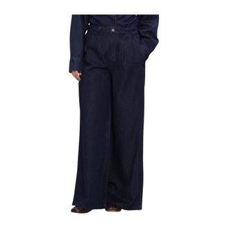 ALIX The Label Gewebte Wide Leg Jeans - - Jeans - Damen - Blau - XS
