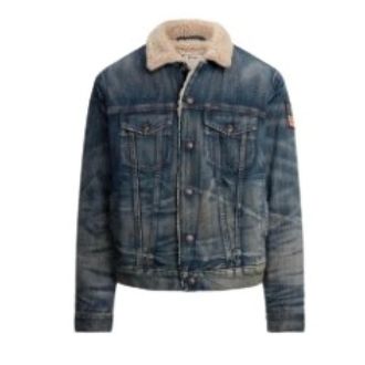Polo Ralph Lauren Veste en jean doubl&eacute;e polaire - Homme - Vestes - Bleu - Taille: L