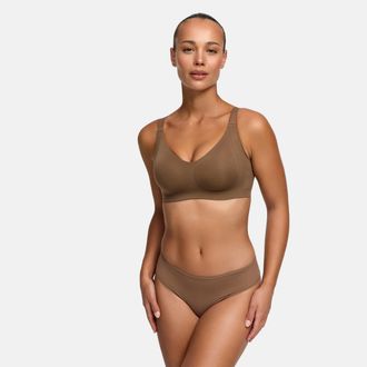creamy fabrics Seamless Compact Push-Up BH