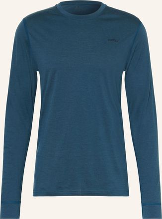 Odlo Funktionsw&auml;sche-Shirt Active Warm Eco blau