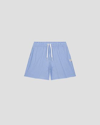 Jott Short en popeline Bleu c&eacute;leste ray&eacute; Kenna stripe - Taille S