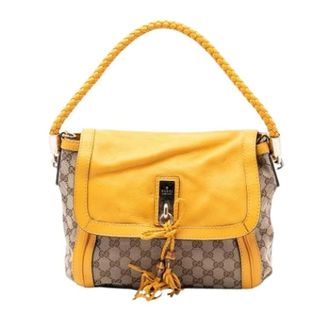 Gucci Pre-owned Bella Satchel - Femme - Pre-owned - Beige - Taille: ONE Size