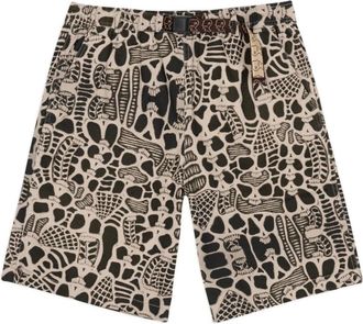 Brain Dead Homme, Shorts, Multicolore, Taille: M Skull Climber Short