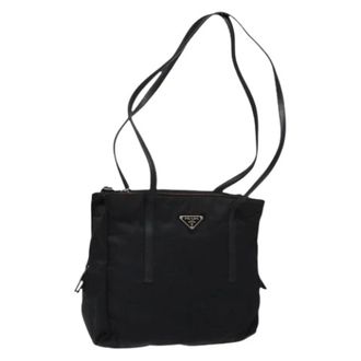 Prada Sac cabas vintage doccasion - Femme - Pre-owned - Noir - Taille: ONE Size