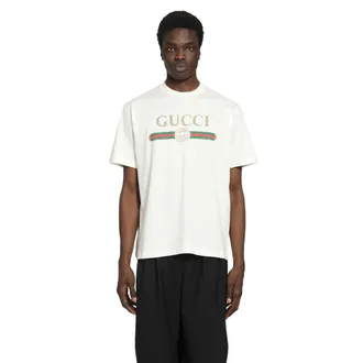 Gucci Silk Blend Interlocking G T-Shirt