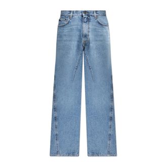 Off-white Homme, Jeans, Bleu, Taille: W31 Jean large