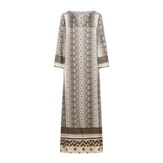 Pierre-Louis Mascia Mutka Kaftan Kleid - - Dresses - Damen - Beige - M
