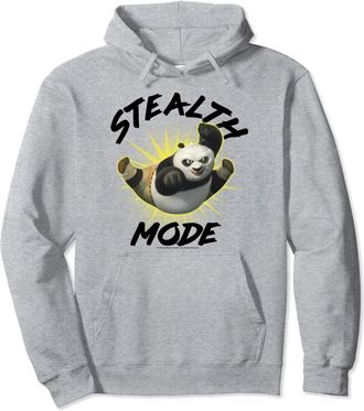 Kung Fu Panda Stealth Mode Po Portrait Pullover Hoodie