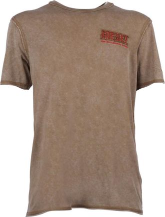 Diesel Homme, Tops, Brun, Taille: S T-Rawjust-V1 Maglietta