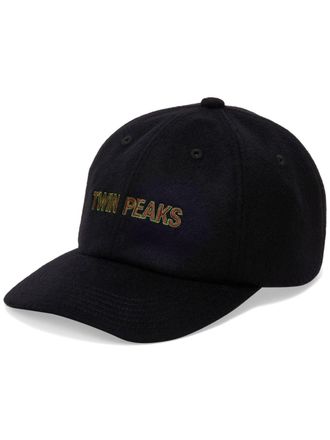 Undercover casquette Twin Peaks &agrave; broderies - Noir