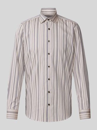 Olymp Level 5 Slim Fit Businesshemd mit Allover-Muster