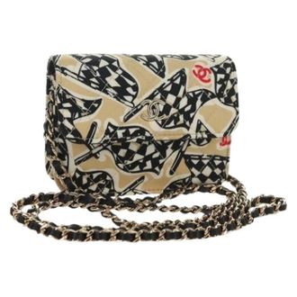 Chanel Sac bandouli&egrave;re vintage en nylon doccasion - Femme - Pre-owned - Multicolore - Taille: ONE Size