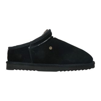 Warmbat Leder Wollgef&uuml;tterte Herren Clog - - Shoes - Herren - Schwarzk - 44 EU