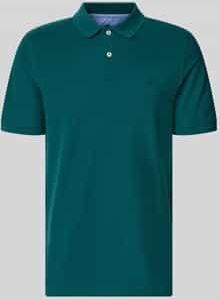 Fynch-Hatton Regular Fit Poloshirt mit Label-Stitching