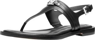 Michael Kors Sandale Mandy String pour femme, Noir/blanc, 7.5