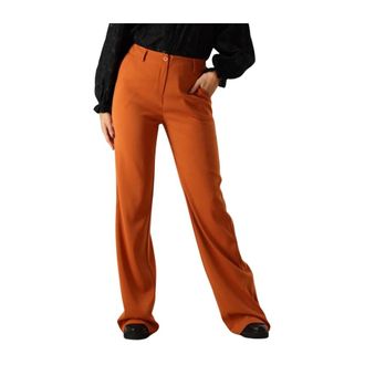 Ydence Lange Solange Hosen f&uuml;r Frauen - - Trousers - Damen - Braun - XS