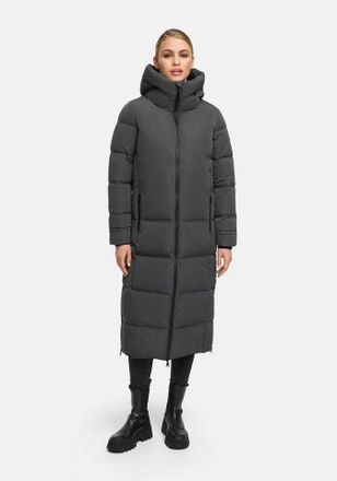 Marikoo Winterjacke Honiaa mit Seitenschlitzen f&uuml;r mehr Bewegungsfreiheit