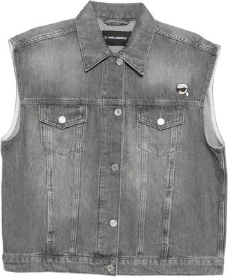 Karl Lagerfeld Ikon gilet - Grau