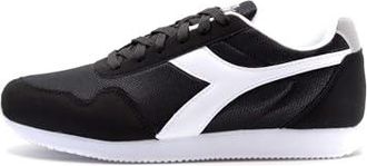 Diadora Simple Run, Sneakers Hautes Mixte, Noir, 44