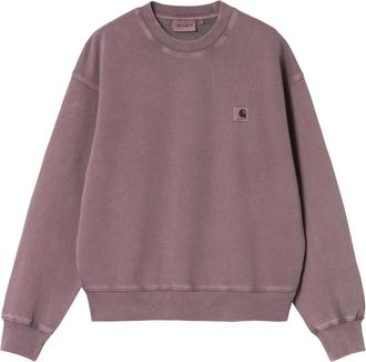 Carhartt Work in Progress Femme, Sweatshirts et sweats &agrave; capuche, Violet, Taille: 40 FR Nelson SweaT-shirt