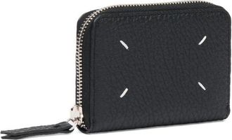 Maison Margiela Grained Calf Leather Wallet - Black