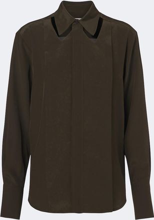 Victoria Beckham Bluse aus Seiden-Cr&ecirc;pe de Chine