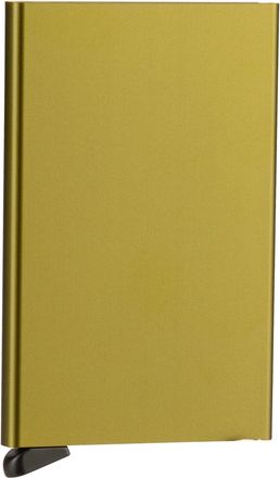 Secrid Card Protector Color Kelp Kartenetui aus Aluminium f&uuml;r 4 Karten mit oder 6 Karten ohne Pr&auml;gung, Ma&szlig;e: 10,2 x 6,3 x 0,8 cm, C-Kelp