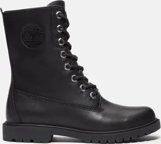 Timberland Wasserdichter Timberland Premium 8-Inch Boot f&uuml;r Damen in Schwarz, Damen, Schwarz, Gr&ouml;&szlig;e