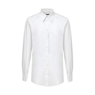 Dolce & Gabbana Martini-fit Hemd - - Shirts - Herren - Wei&szlig; - 2XL