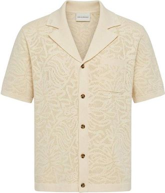 Dr&ocirc;le de Monsieur Herren Hemd MAILLE DENTELLE Regular Fit