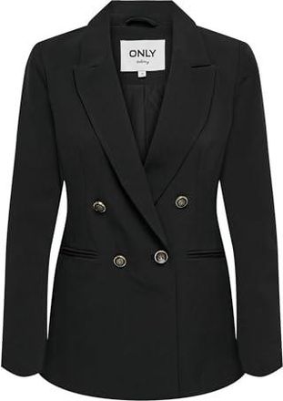 Only Femme Onlastrid Life L/S Fit TLR Noos Blazer, Noir, 38 EU