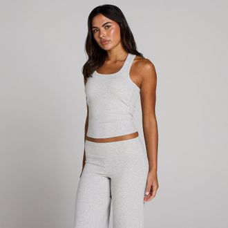 MyProtein D&eacute;bardeur c&ocirc;tel&eacute; MP femme avec brassi&egrave;re int&eacute;gr&eacute;e - Gris chin&eacute; - XS