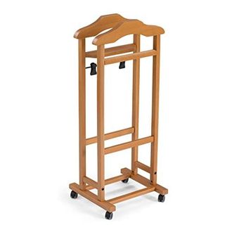 Arredamenti Italia 2003 MIXER Diener/Kleiderständer, massives Buchenholz, 46 x 105 x 37 cm, Kirsche