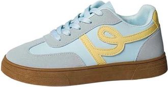 Generic Baskets Enfiler pour Femme Jogging Unisex Casual Lacets Sneakers avec Bande Lastique Coussin dair Basket sans Talon Femmes Chaussures Marche en Mousse