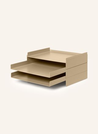 Ferm Living Ferm Living 3-Tlg. Schreibtisch-Organizer 2X2 beige
