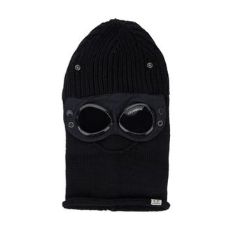 C.P. Company Extrafine Merino Wool Goggle Balaclava - - Accessories - Herren - Schwarzk - ONE SIZE
