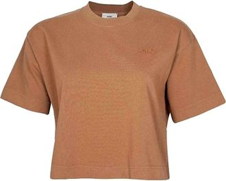 Autry Femme, Tops, Brun, Taille: 36 FR T-Shirt