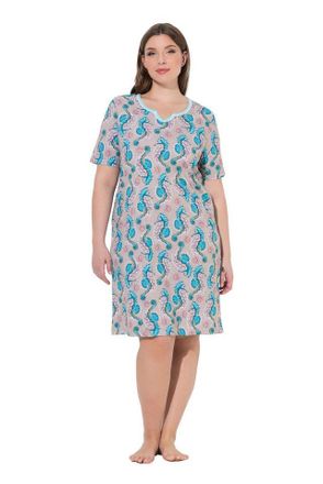 Ulla Popken Bigshirt Bigshirts 2er-Pack Seepferdchen