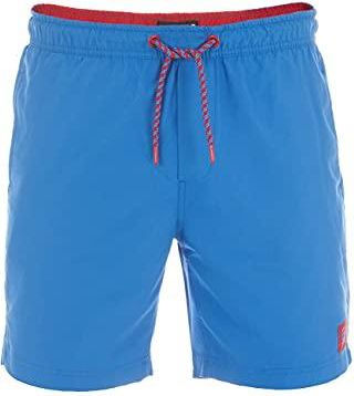 Riverso Short de Bain RIVDavid pour Homme - Short de Sport dété avec Cordon de Serrage - 100% Polyester - Noir Bleu Rouge Vert - S M L XL XXL 3XL 4XL 5XL - Bl