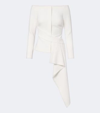 Roland Mouret Veste asym&eacute;trique en cr&ecirc;pe