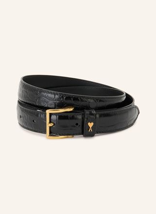 Ami Lederg&uuml;rtel Paris Paris schwarz