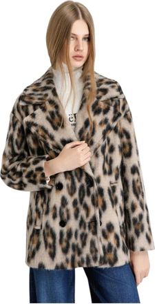 Ga&euml;lle Paris Femme, Manteaux, Multicolore, Taille: 34 FR Double-Breasted Manteaux