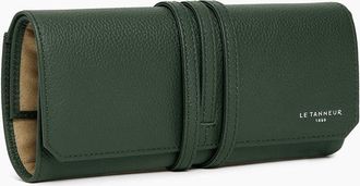 Le Tanneur Coffret 3 montres de voyage souple en cuir grain&eacute;