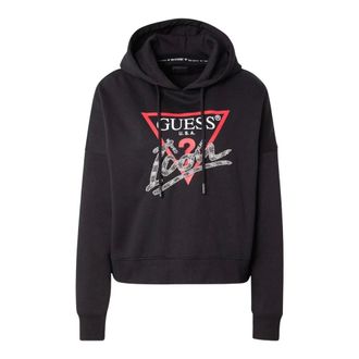 Guess Damen, Sweatshirts & Hoodies, Schwarzk, XSGr&ouml;&szlig;e